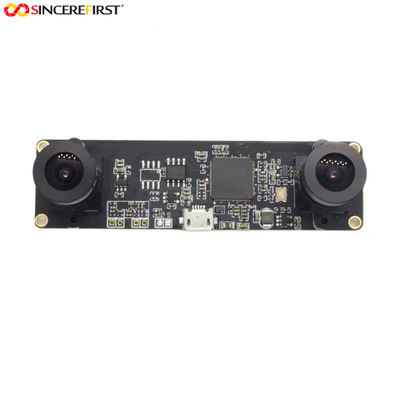 3D Binocular Dual Lens Camera Module 1MP 1/4" OV9732 Sensor