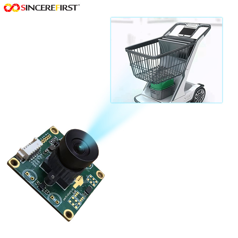 2MP OG02B10 USB2.0 Global Shutter Camera Module For Smart Shopping Cart